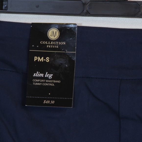 JM Collection | Pants & Jumpsuits | Jm Collection Petite Intrepid Blue ...